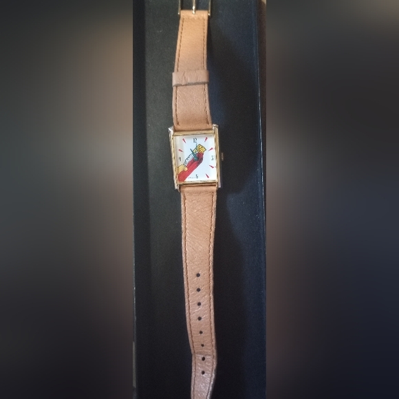 Accessories | Vintage Disney Rocketeer Watch Leather Band | Poshmark